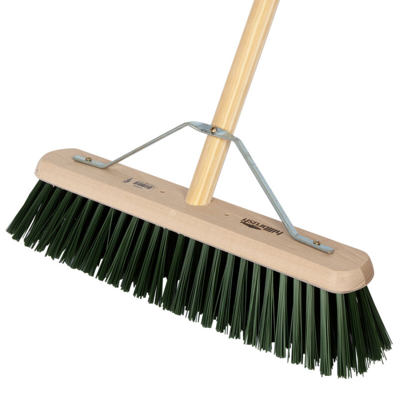 18" Stiff PVC Platform Brush c/w Shaft and Stay