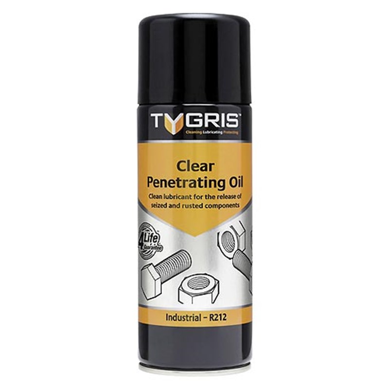 TYGRIS Clear Penetrating Oil, 400ml aerosol