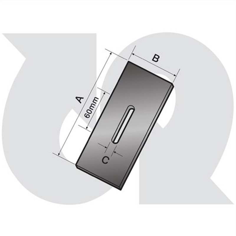 Steel Packer Roller Scraper (3mm thick)