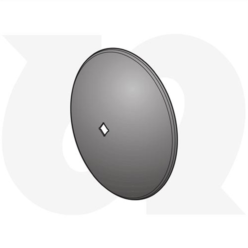 26"/600mm x 8mm Thick, Plain Disc (to fit Discordon)