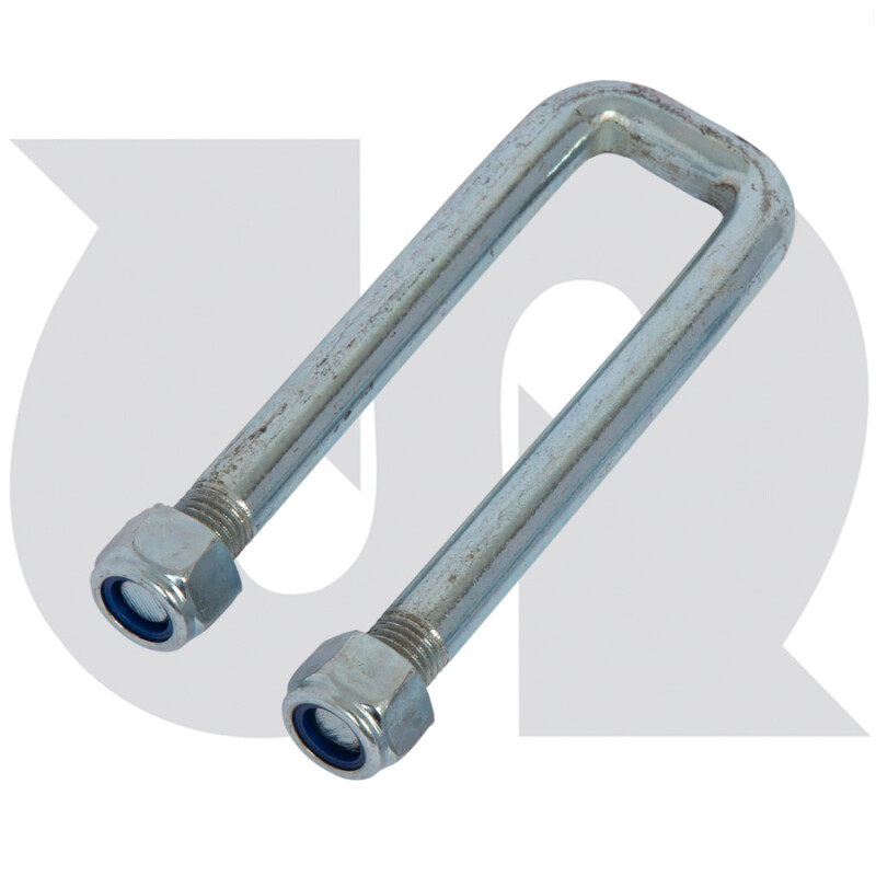 M16 U-Bolt & Lock Nuts (to fit VÄDERSTAD Raptor Tine 11540/11541)