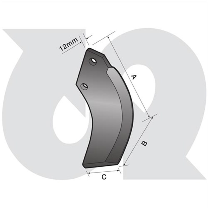 H/Duty Speed Blade L.H. (12mm thick)