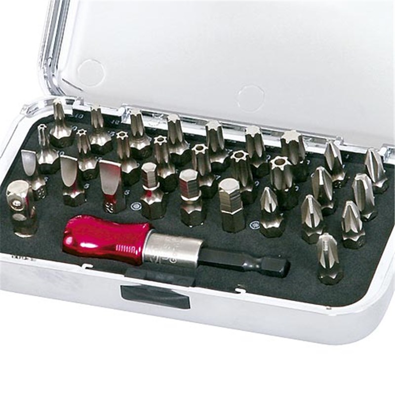 30 Piece CHROMEplus® Bit/Driver Set