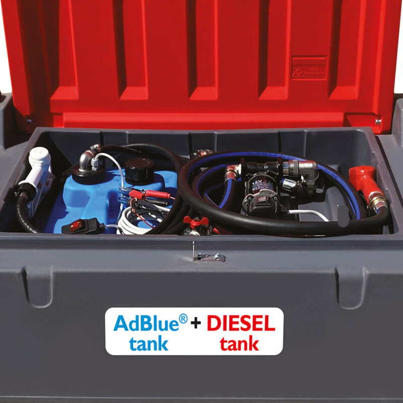 400+40 Combined Diesel and AdBlue® Mobile Refuelling Tank