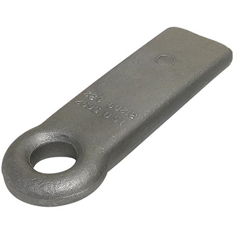 32 Tonne Rated, 305mm (12") Straight Weld-on Trailer Eye