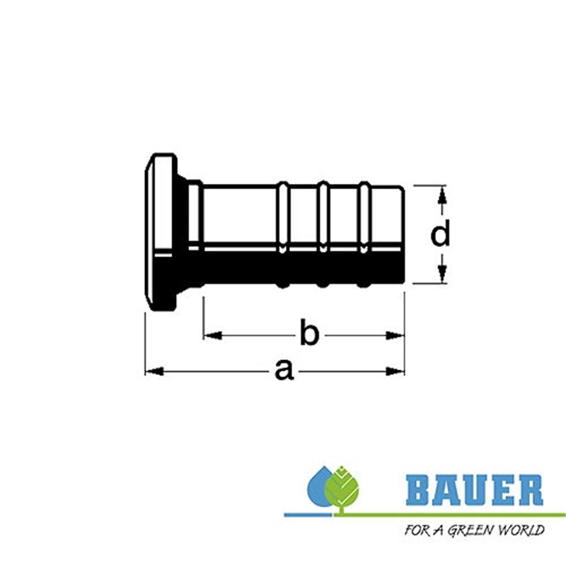 6. 1/4" Female Connector (Bauer HK 159)