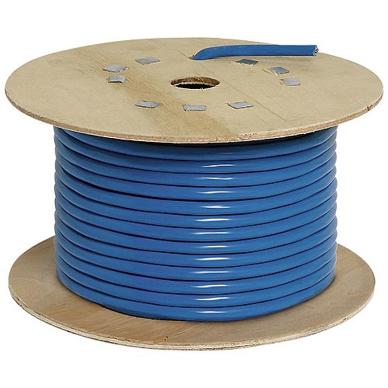 Blue 16 amp, 3 Core 2.5mm2 Cable, 50m (164ft) Drum