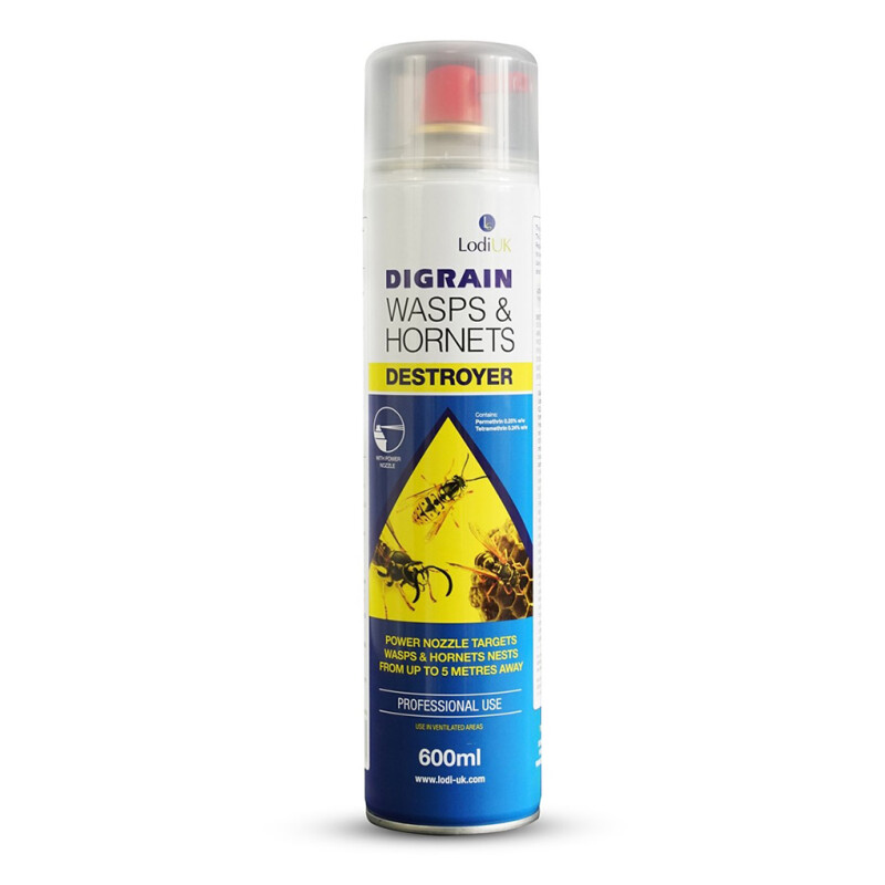 Wasp & Hornet Destroyer Aerosol (Digrain), 600ml