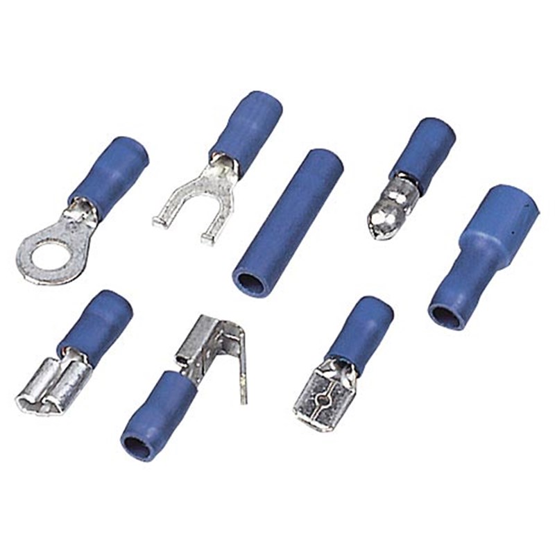 Blue Terminals and Connectors Selection Box (Qty 280)