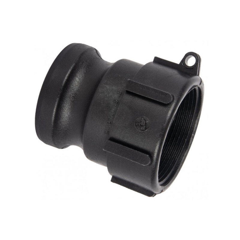2" Male Cam Lock with 2" Female BSP Thread - Polypropylene