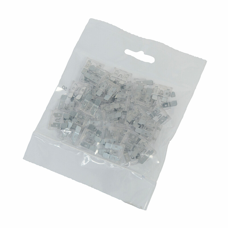 25 Amp Standard Blade Fuse (Clear), Pk 50