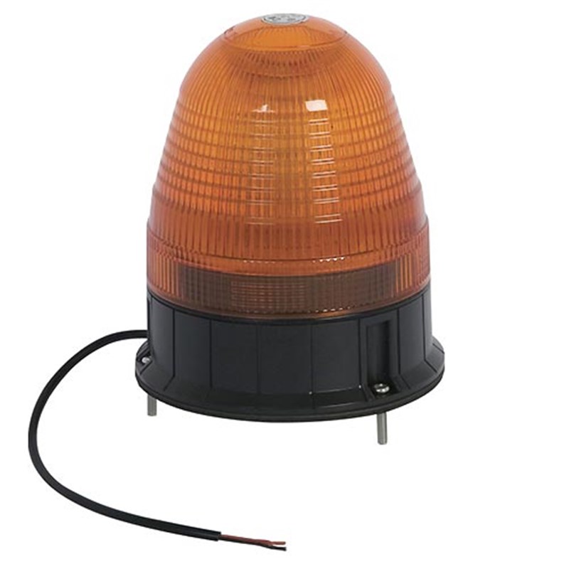 12/24v 3 Bolt Fixing LED Amber Beacon (60 SMDs)