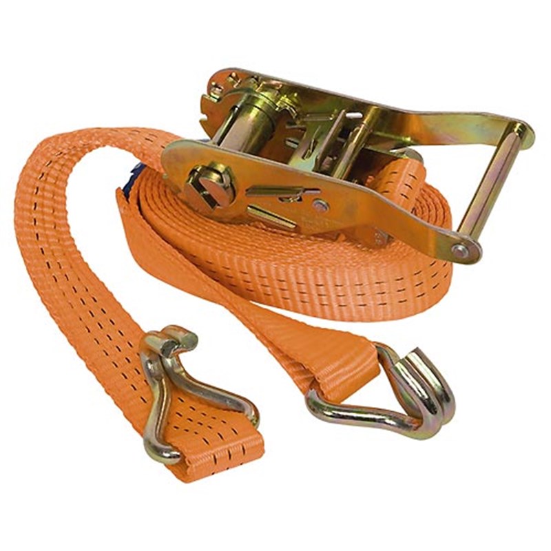 4m x 35mm Load Binder (3T) with Ratchet and HOOK Ends