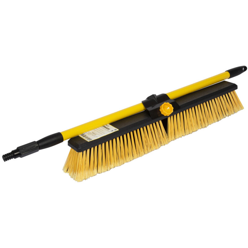 24" Tornado Dual Fibre Broom with Telescopic Handle