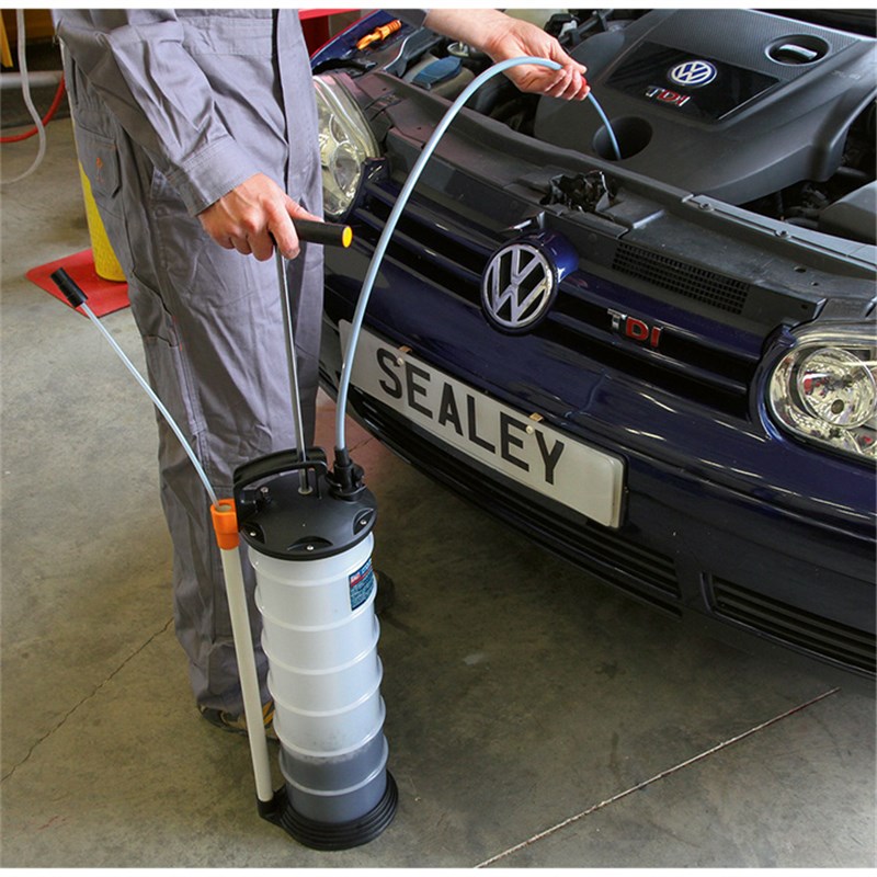 Vacuum Oil & Fluid Extractor, Manual 6.5L