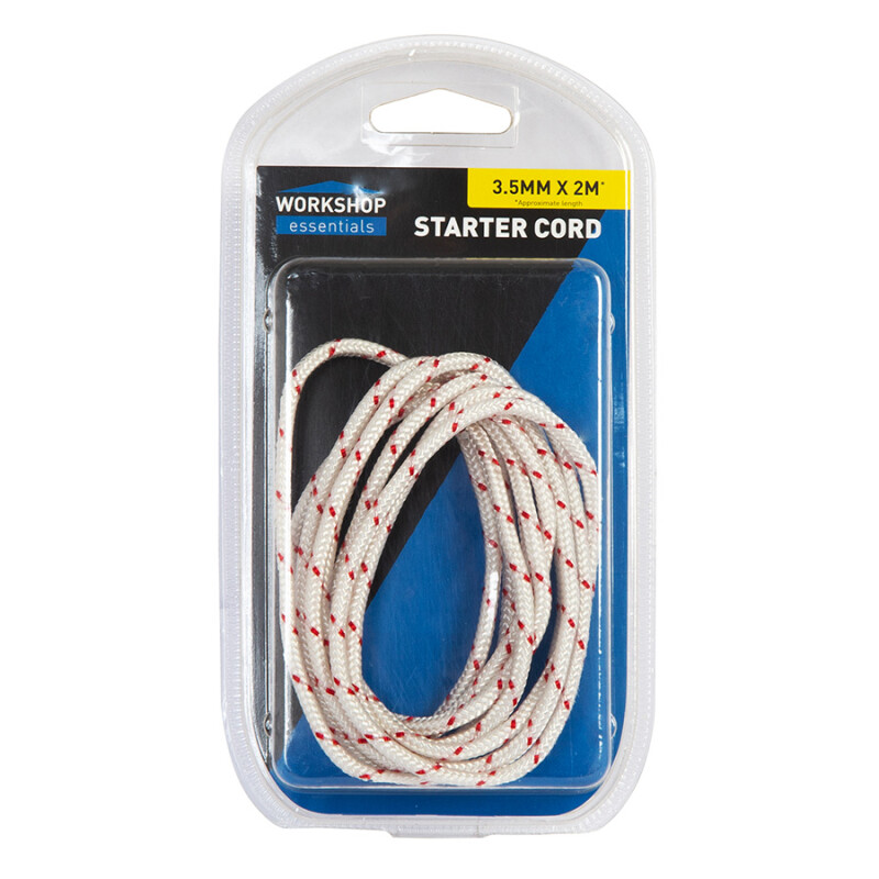 Workshop Essentials 3.5mm 2m Blister Pack of Starter Cord